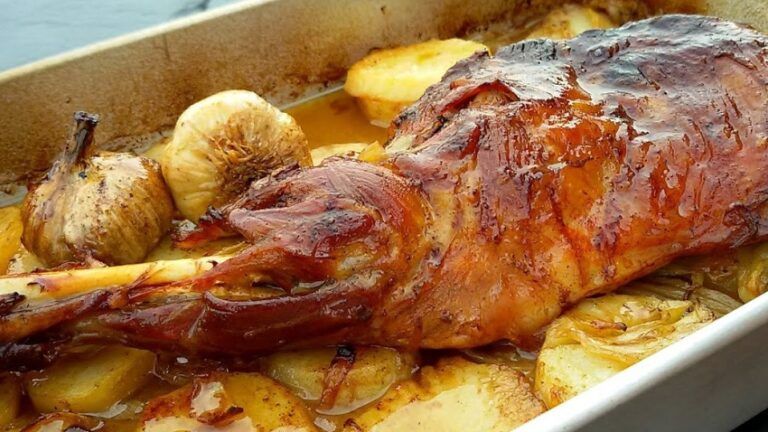 Receta de Cordero al horno español bien jugoso y delicioso - 🥇 Recetas ...